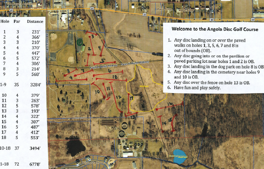 Parks and Recreation Department / City of Angola, Indiana